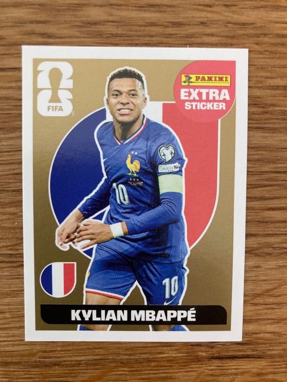 Panini WM 2026 Extra Sticker Gold - Kilian Mbappe (Gebraucht) in ...