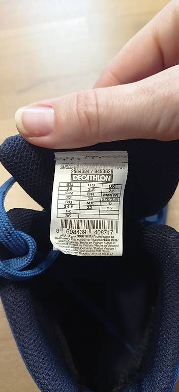 Chaussures de marche randonnée Décathlon Quechua 35 (Gebraucht) in ...