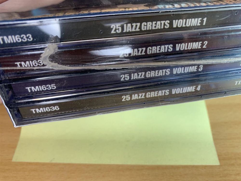 Various – 100 Jazz Greats - 4 CD (Neu und originalverpackt) in Rikon im ...