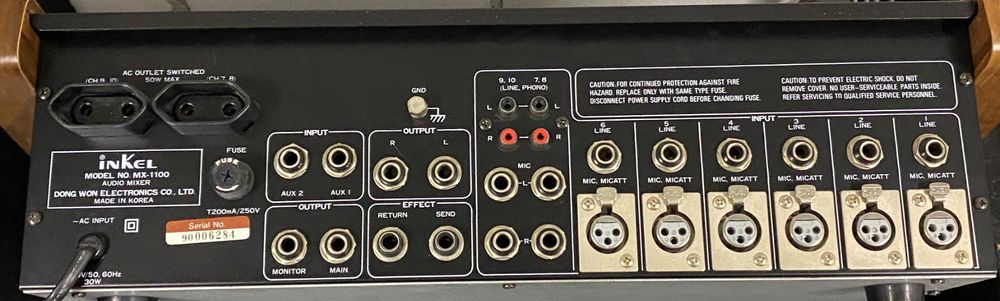 Inkel (Tascam) Mischpult MX-1100 mit Holzpanel | Kaufen auf Ricardo