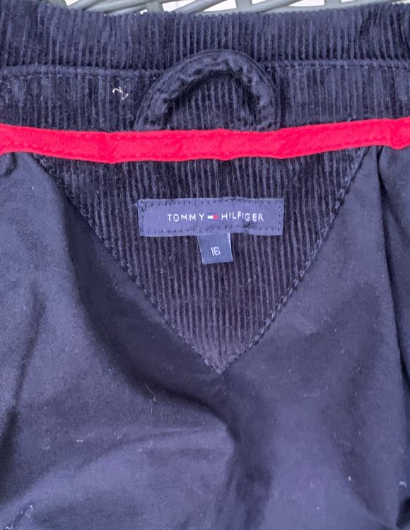 TOMMY HILFIGER Veston velours côtelé marine t.16=176(ouXS) (Neuf (Voir ...
