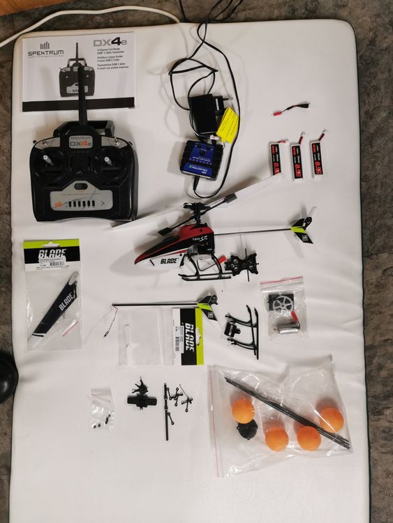 Blade 120 SR mit Sender und Akkus, fast neuwertig (Gebraucht) in Matten ...