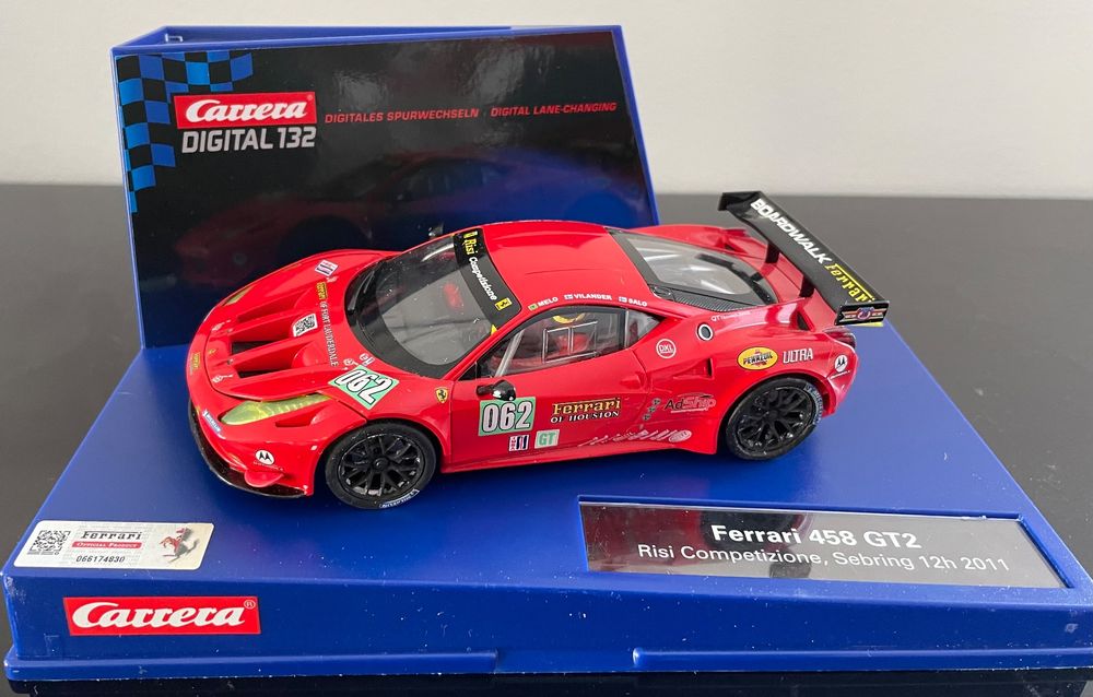 Carrera Digital 132, Ferrari 458 GT2, Risi Competizione (Gebraucht) in Hettlingen für CHF 69 ...