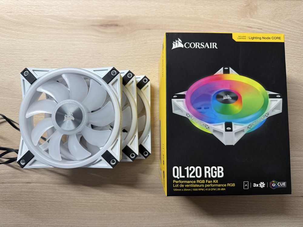 Corsair iCUE QL 120 White kit - RGB | Kaufen auf Ricardo