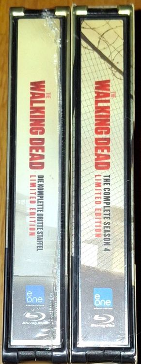The Walking Dead - Staffeln 3 und 4 - Jumbo-Steelbooks (OVP) (Neu und ...