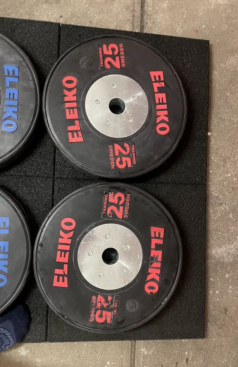 Eleiko IWF Weightlifting komplettes Training Plate Set | Kaufen auf Ricardo