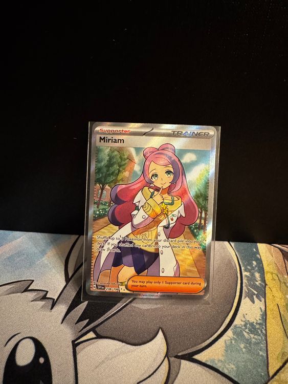 Pokemon Karte Miriam Full Art Trainer 238/198 | Kaufen auf Ricardo