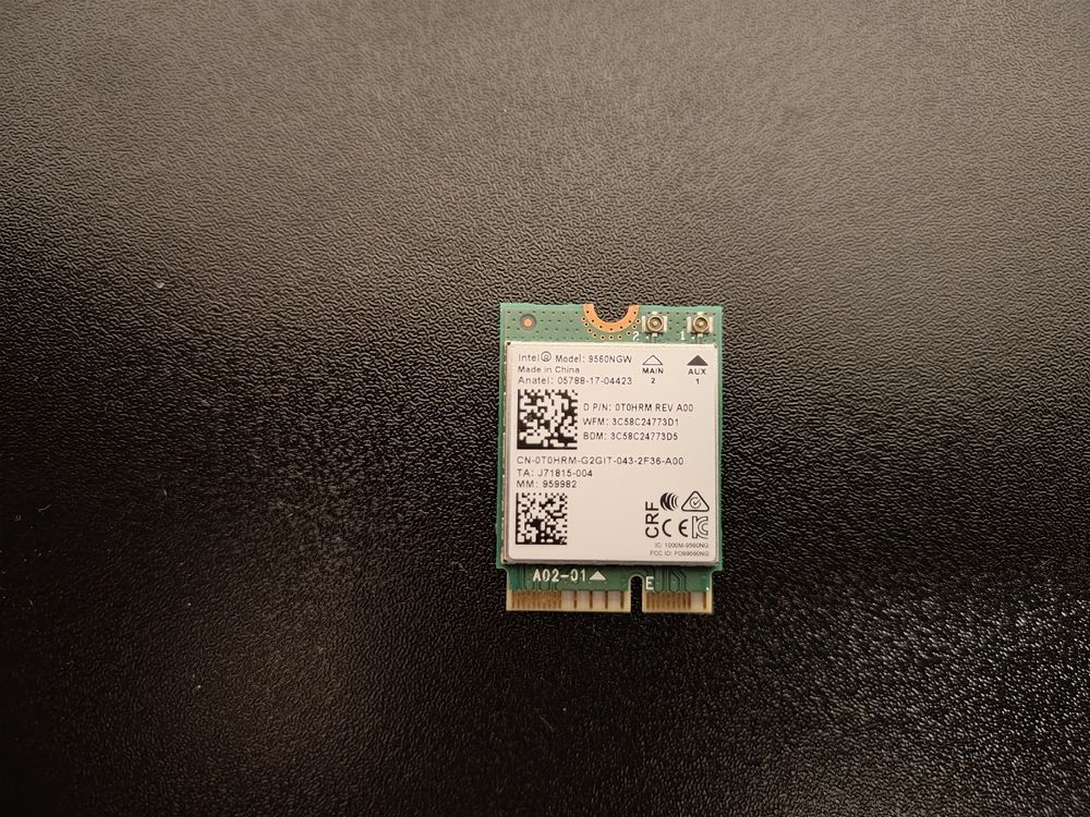 Intel Wireless-AC 9560NGW WLAN Wi-Fi Karte Modul (Gebraucht) in ...