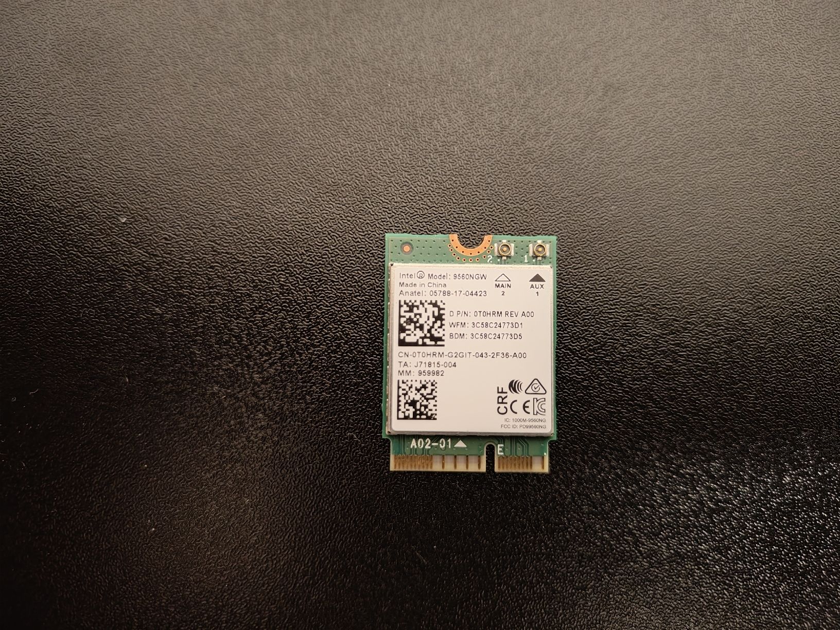 Intel Wireless-AC 9560NGW WLAN Wi-Fi Karte Modul (Gebraucht) in ...