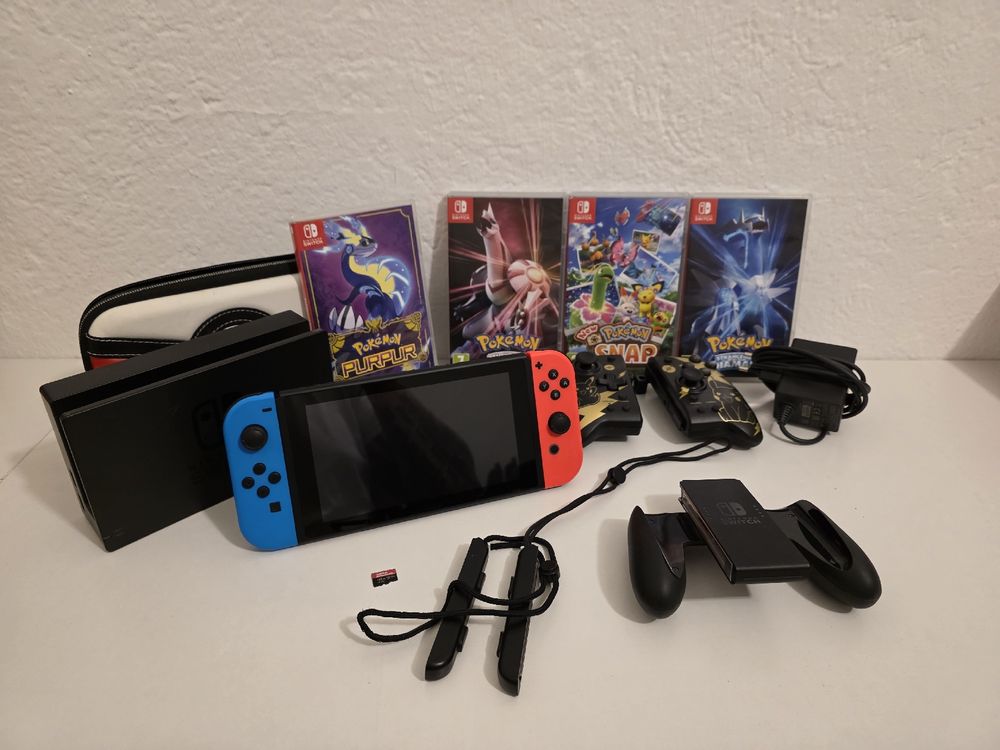 Nintendo Switch – Top Zustand – Pokémon Bundle TOP CONDITION (Gebraucht ...