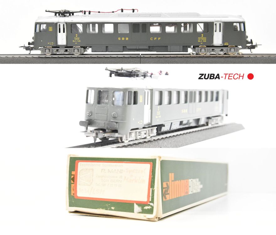 Lima Triebwagen RBe 4/4 der SBB, H0 GS Analog mit OVP (Gebraucht) in St. Gallen für CHF 31 – mit ...