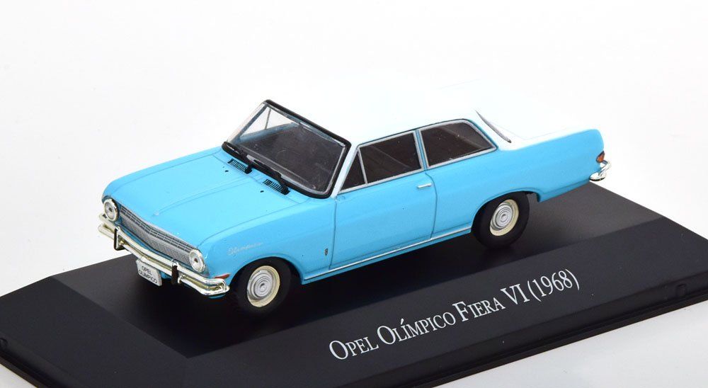 Opel Olimpico Fiera VI / Rekord A 1968 hellblau / weiss 1:43 (Neu und ...