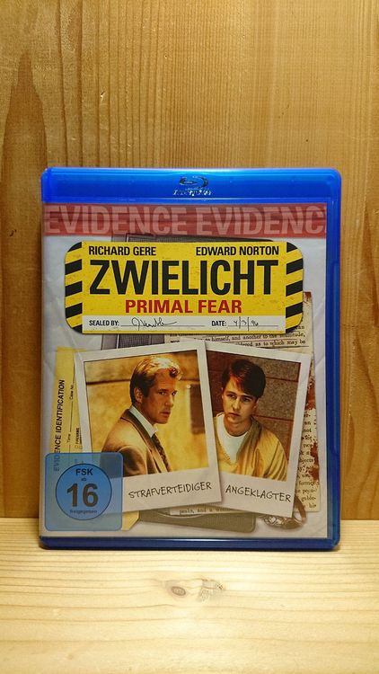 ZWIELICHT Blu-Ray mit Richard Gere und Edward Norton (Gebraucht) in ...