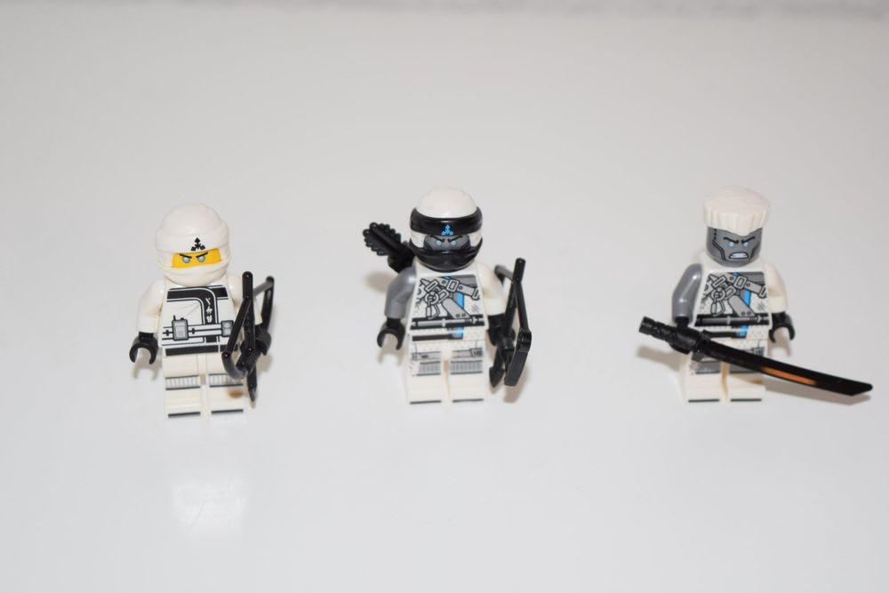 Lego Ninjago 3x Zane tolle Figuren | Kaufen auf Ricardo