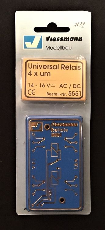 Modellbau, Viessmann Universal-Relais 5551 | Kaufen auf Ricardo