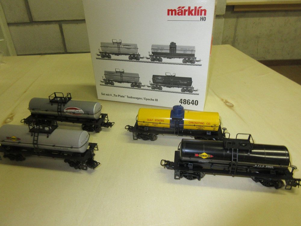 Marklin set 48640 wagons marchandises USA (Gebraucht) in Fontenais für ...