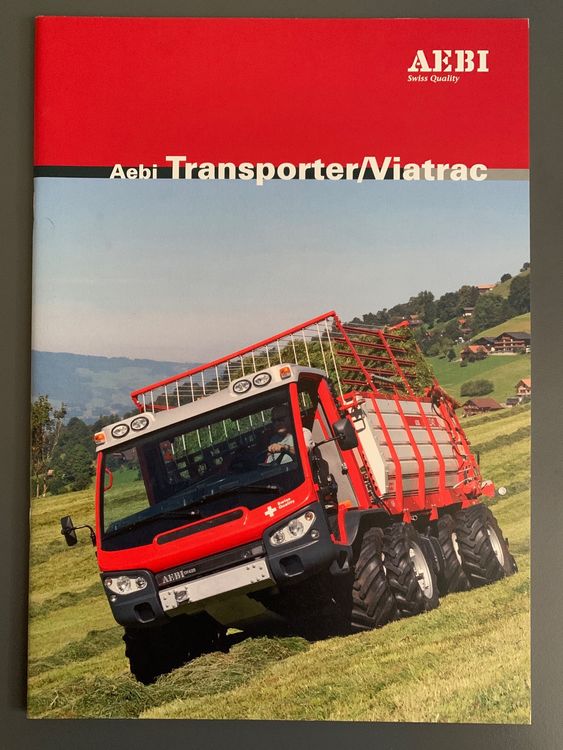 Aebi Transporter / Viatrac Prospekt | Kaufen auf Ricardo