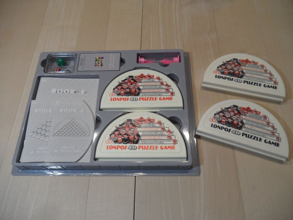 Lonpos 4D das Original + Karten + 2 Sets zusätzlich - Neu! (Neu und ...