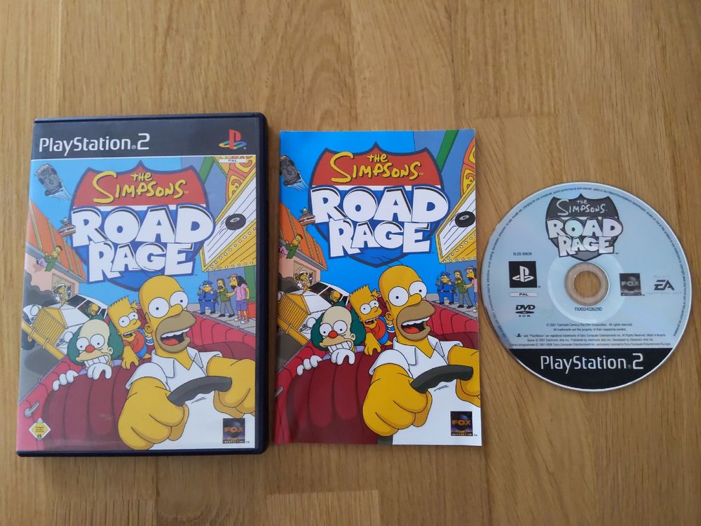 Simpsons Road Rage PS2 Spiel (Gebraucht) in Unterseen für CHF 9 – mit ...
