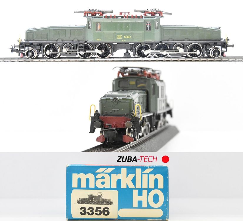 Märklin 3356 E-Lok Be 6/8 III Krokodil SBB H0 WS Digital OVP | Kaufen ...