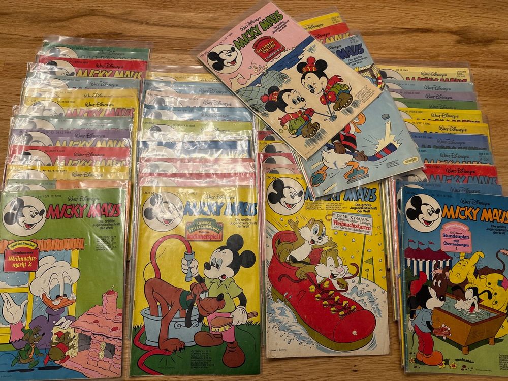 Micky Maus Hefte 70er - 80er Jahre Comics (Gebraucht) in Niederuzwil für CHF 21 – mit Lieferung ...