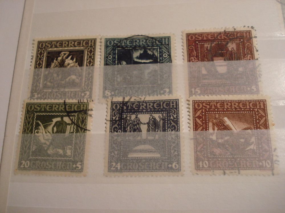 Österreich Satz Sondermarken o, um 1930 (Gebraucht) in Niederwil AG für CHF 1 – mit Lieferung ...