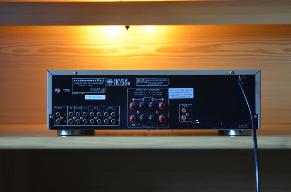 Marantz Integrated Stereo Amplifier PM 53 (Gebraucht) in Zürich für CHF ...
