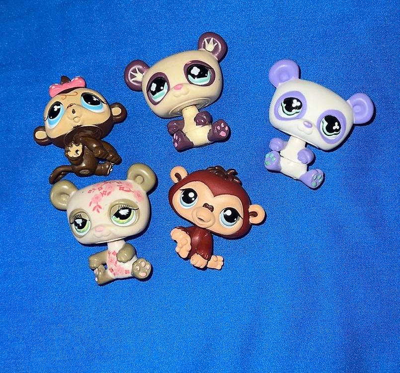 LPS Littlest Pet Shop Figuren (Affen/Bären) (Gebraucht) in Arisdorf für ...