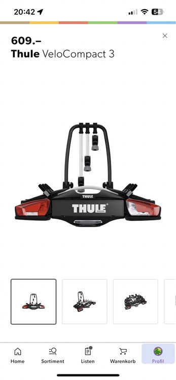 Thule velo compact 3 | Kaufen auf Ricardo