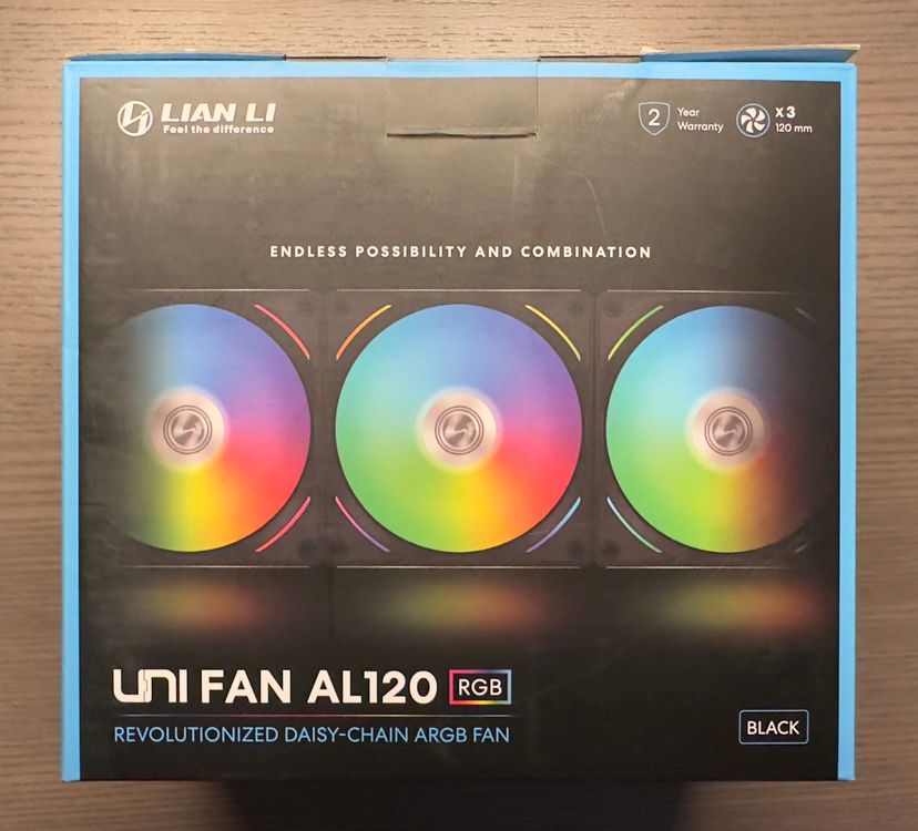 Lian Li Uni Fan AL120 (3x120mm, black) (Neu und originalverpackt) in Langnau am Albis für CHF 49 ...