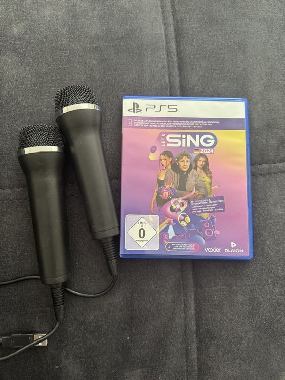 Let's Sing 2024 PS5 + 2 Mikrofone (Neu (gemäss Beschreibung)) in Schattdorf für CHF 25 – mit ...
