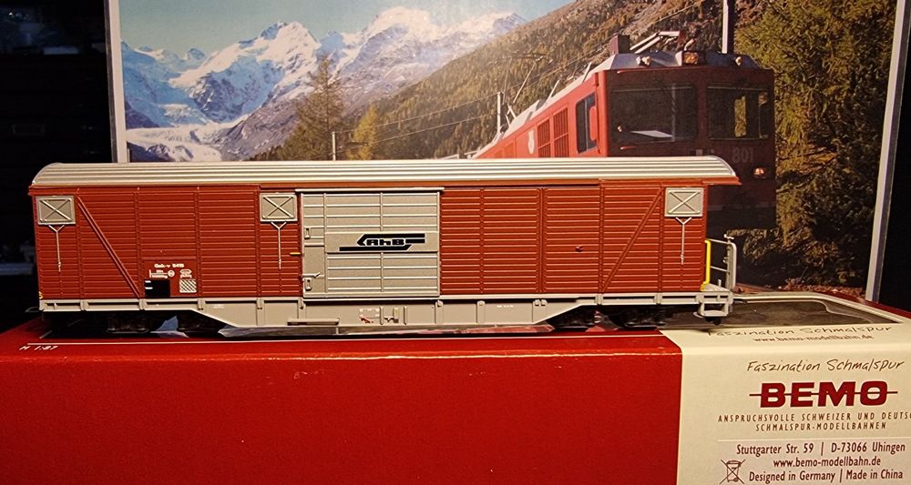 Bemo 2278 175 Grossraum-Güterwagen (Neu und originalverpackt) in für ...