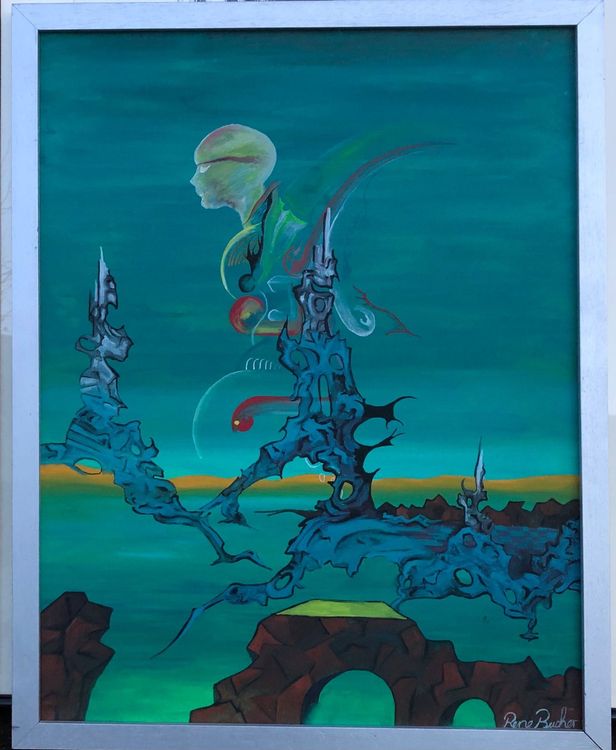 Rene Bucher grosses Gemälde (Gebraucht) in Root für CHF 40 – mit ...