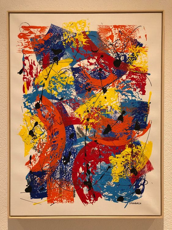 ACRYLBILD AUF LEINWALD (Gebraucht) in Boswil für CHF 2850 – nur Abholung auf Ricardo kaufen