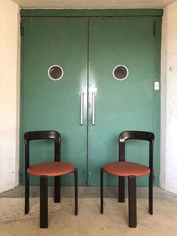 2er Set Bruno Rey Dietiker / frisch bezogen mit Echtleder (Gebraucht) in Zug für CHF 245 – nur ...