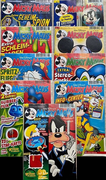 43 Micky Maus Comics Hefte aus dem Jahre 1999 (Gebraucht) in ...