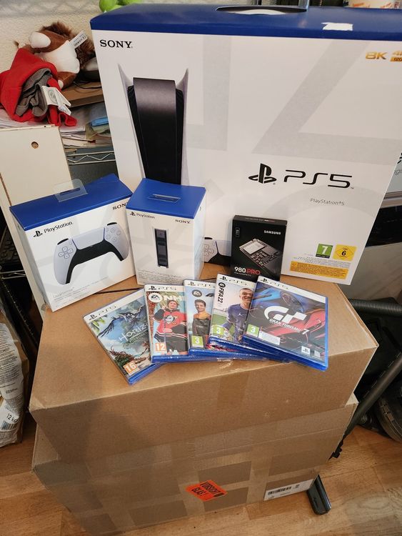 Playstation 5 Disk Edition Mega Pack (Neu und originalverpackt) in Sumiswald für CHF 860 – mit ...