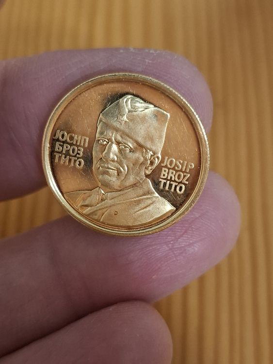 Jugoslavische Goldmedalie Kommunismus Tito Josip (Neu (gemäss ...