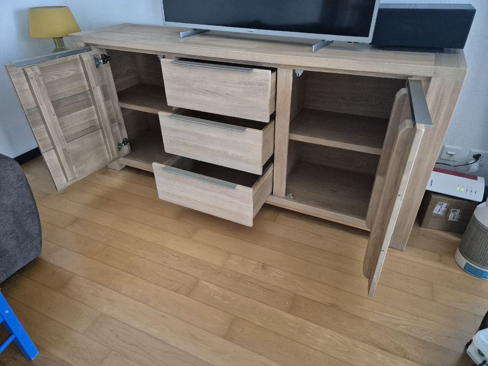 white elm wood sideboard, Great Condition (Gebraucht) in Oberarth für ...
