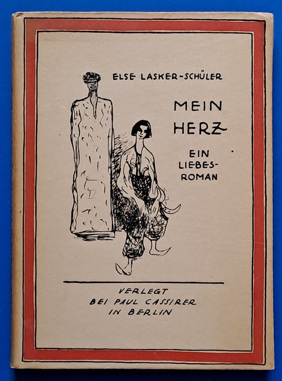 Else Lasker-Schüler : Mein Herz. EinLiebesroman mit Bildern (Gebraucht ...