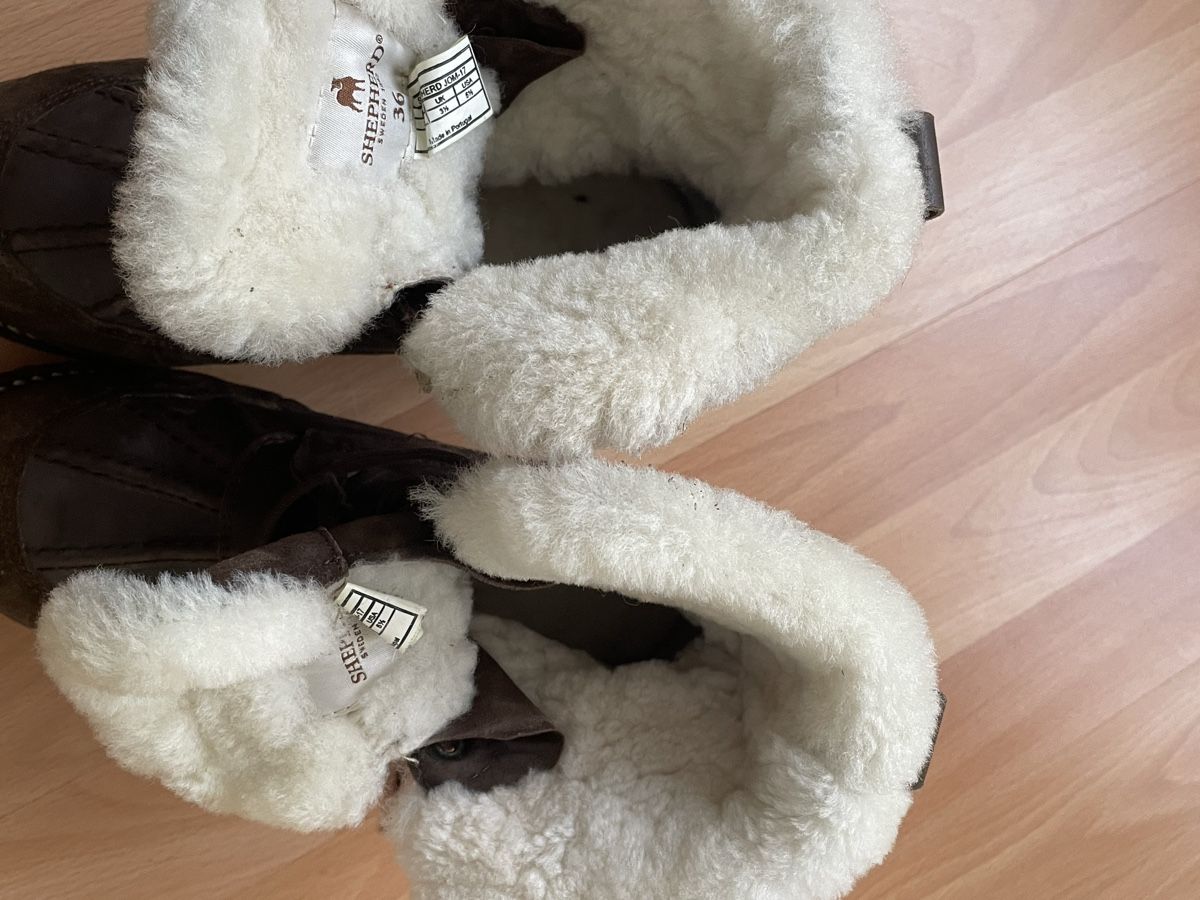 Boots Shepherd 100% cuir laine de mouton taille 36 (D'occasion) à Lyss ...