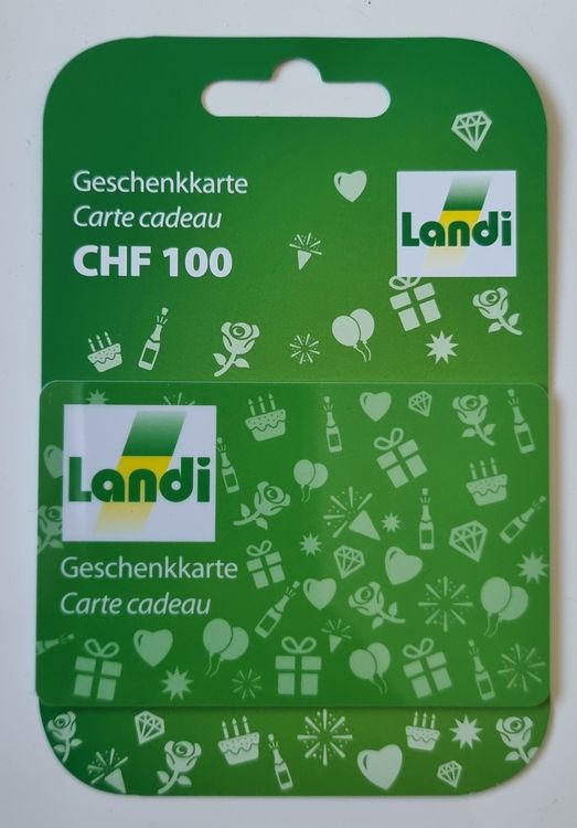 Gutschein- Geschenkkarte 100CHF - Landi (Gebraucht) in Wilen b. Wil für ...