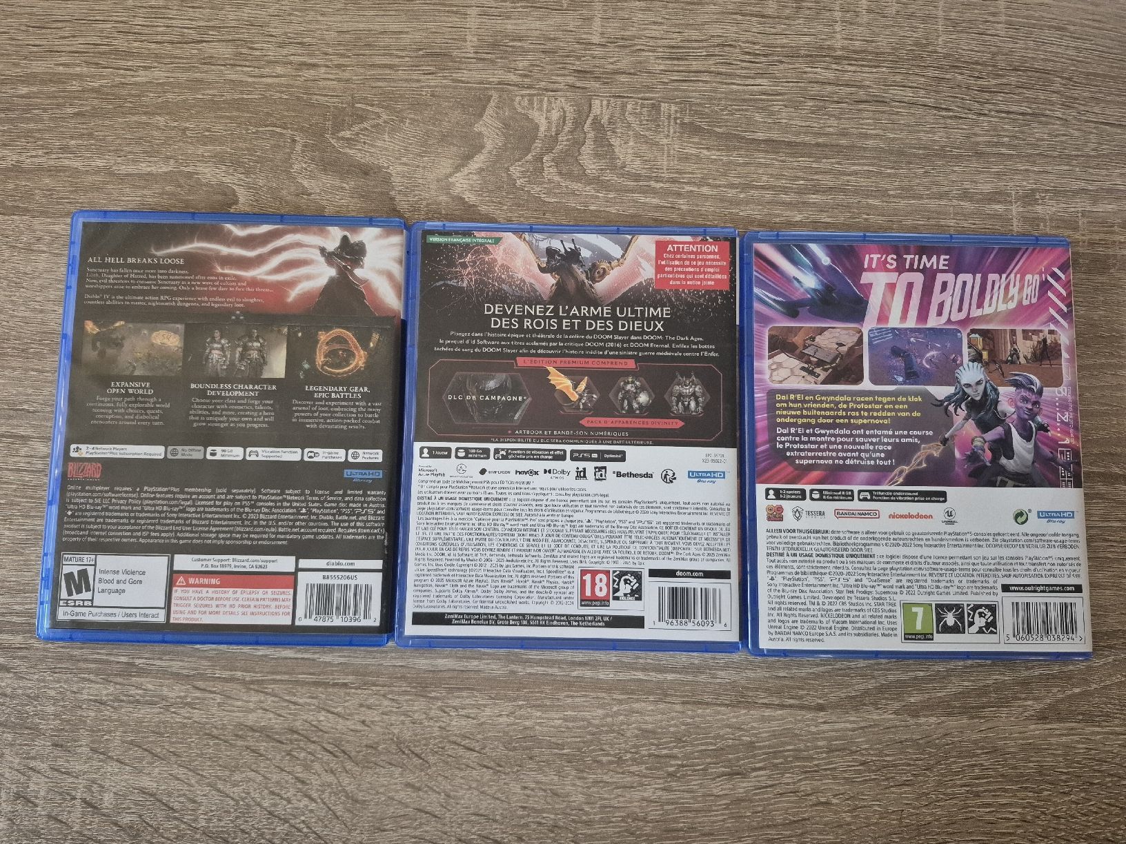 PS5 Game Bundle: Diablo IV, Doom: The Dark Ages, Star Trek (Gebraucht ...