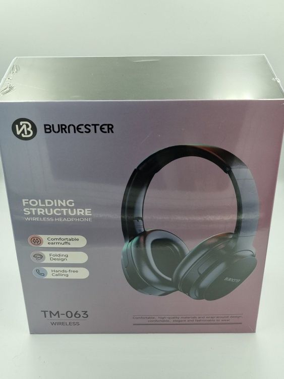 Wireless Kopfhörer von Burnester TM-063 (Neu und originalverpackt) in ...