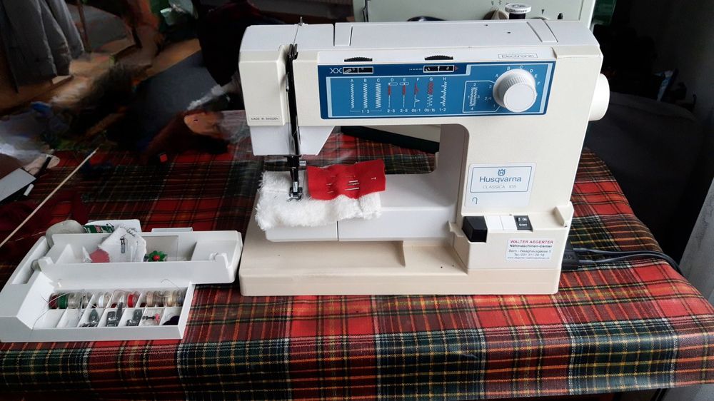 Husqvarna Nähmaschine (Gebraucht) in Aefligen für CHF 49 – nur Abholung auf Ricardo kaufen