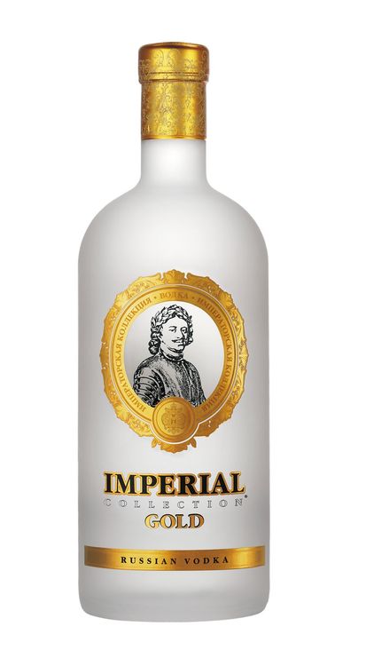 SUPER PREMIUM VODKA ,,IMPERIAL COLLECTION GOLD'' 1.75L (Neu und ...