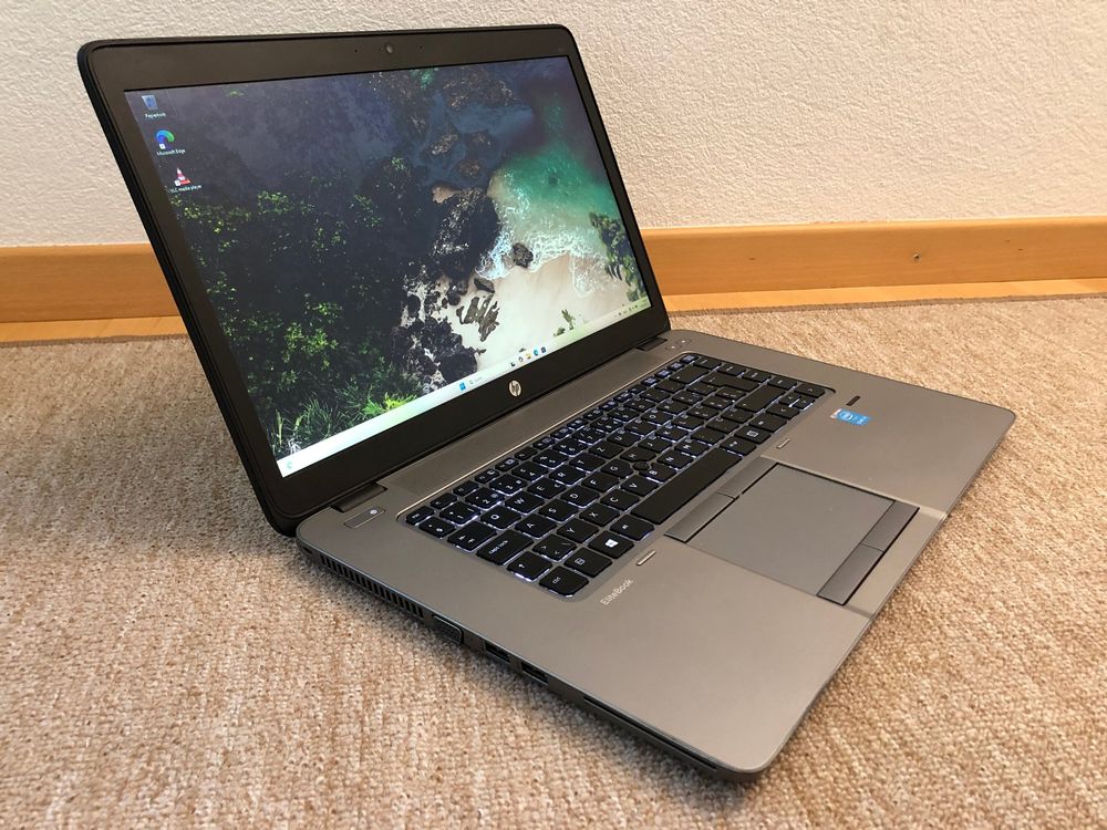 HP EliteBook 850 G2, 16GB RAM, Full HD, 256GB SSD, i5-5200U (Gebraucht ...
