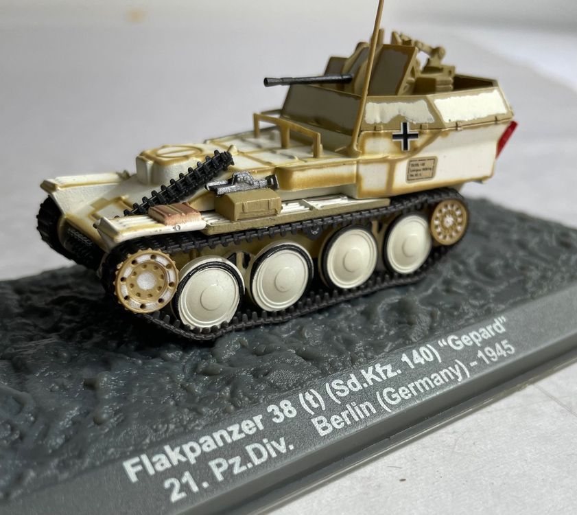 Vintage Sammler Stück Flakpanzer 38 Berlin Germany 1945 | Kaufen auf ...