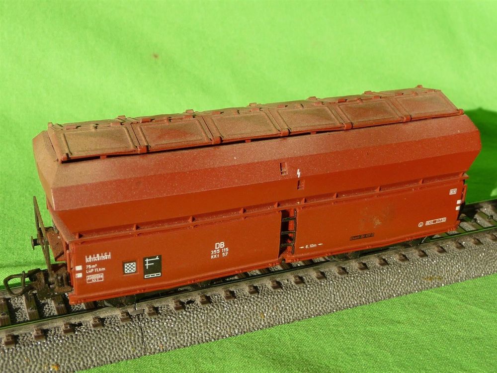 DB Klappdeckelwagen für Schüttgut Märklin 4626 "gealtert" V5 | Kaufen ...