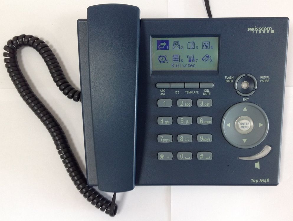 Swisscom 119058_0 fixnet Top M48v2 Festnetz-Telefon analog | Kaufen auf ...